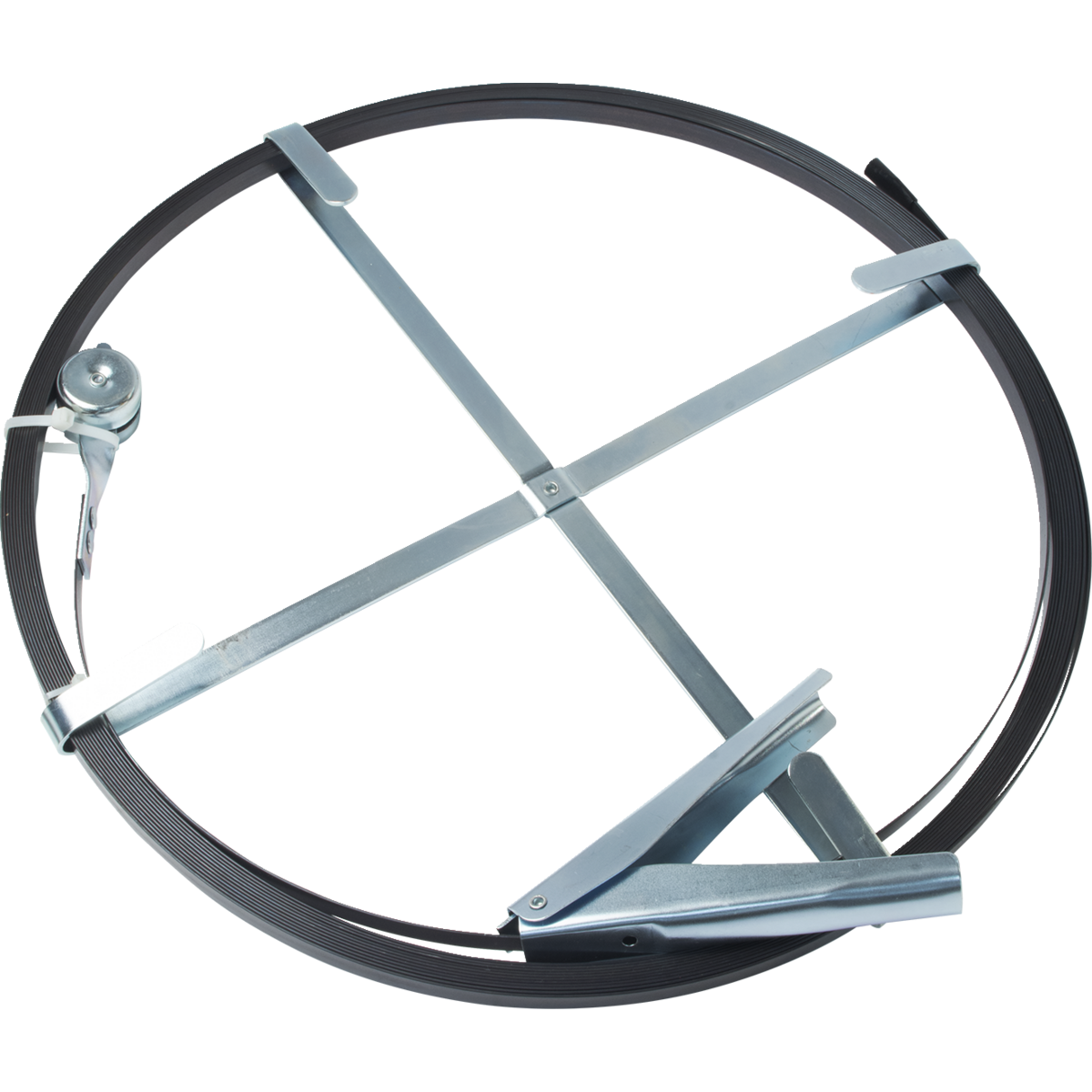 1/2 in. x 25 ft. Flat Sewer Rod with Adjustable Grip Handle - Cobra ...